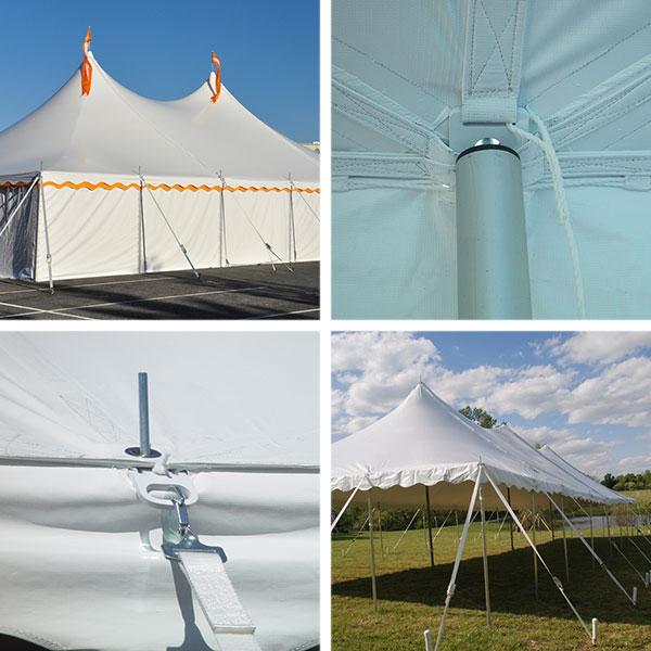 Pole Tent, 40'x40' - Lancaster, OH - Party Plus Lancaster